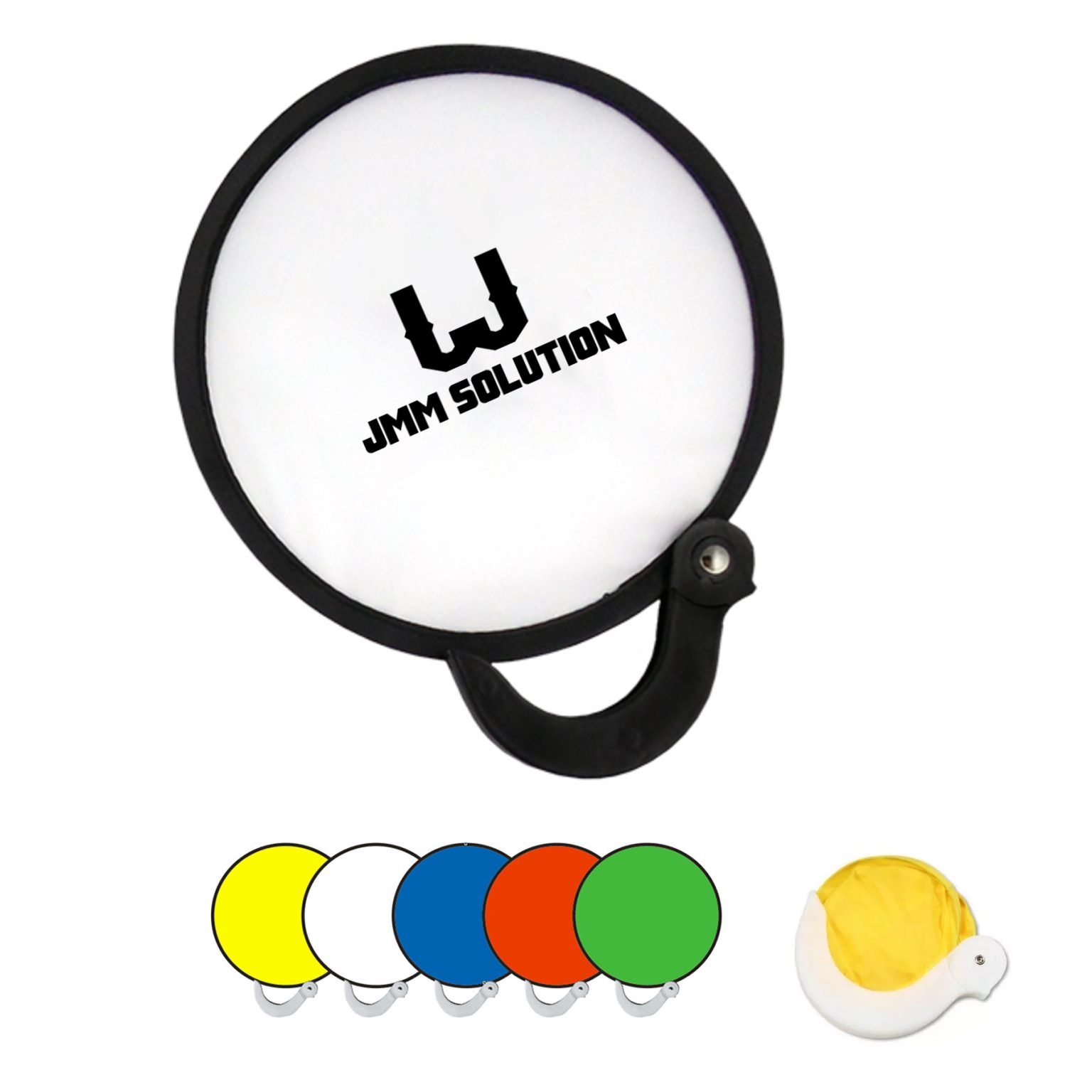Round Japanese Style Folding Fans - Promo Items, giveaways with ...