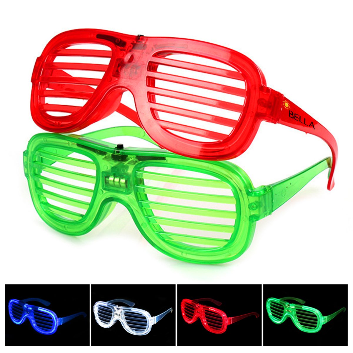 Custom Imprinted Light Up Shutter Shades - Promo Items, giveaways with ...