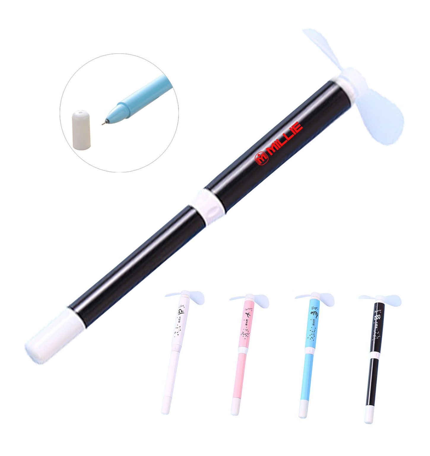 Handheld Mini Pocket Fan Pen - Promo Items, giveaways with iPromotionPro