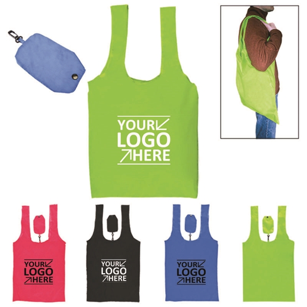 190T Reusable Folding Shopping Grocery Tote bag - Promo Items ...