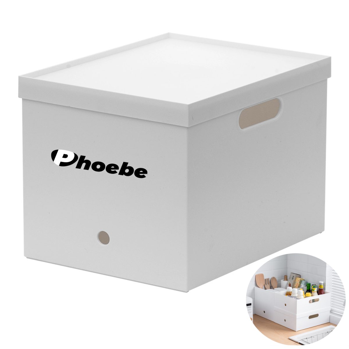 Plastic Storage Bins - Promo Items, giveaways with iPromotionPro