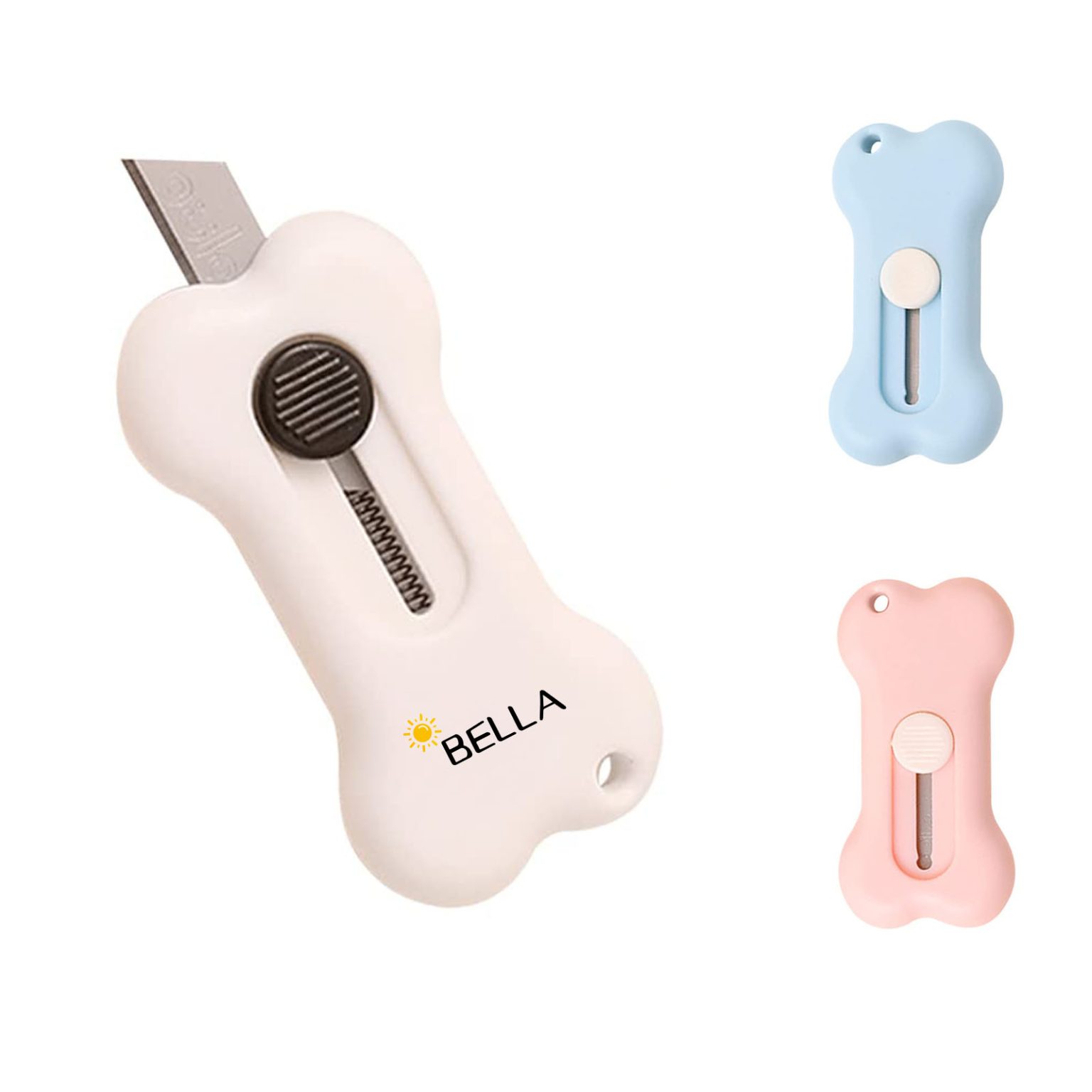 Bones Shaped Tiny Retractable Portable Razor Knife - Promo Items ...