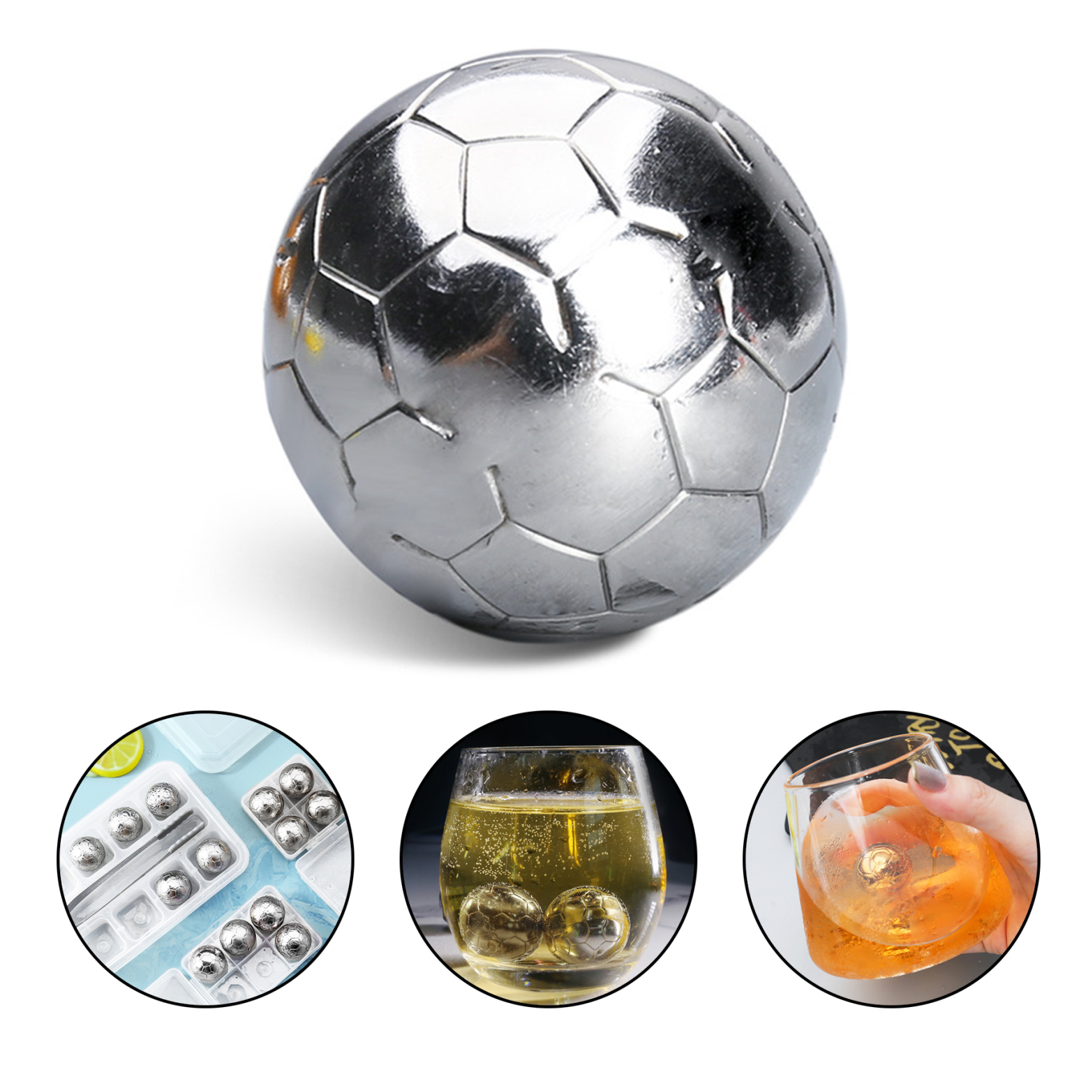 Cooling Stones Stainless Steel Metal Ice Cube - Promo Items, giveaways ...