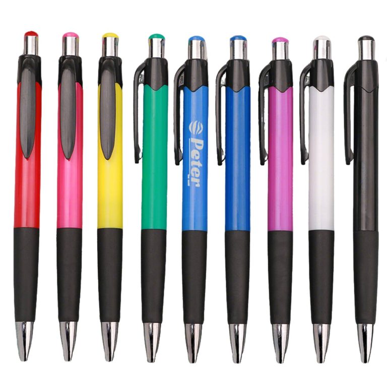 Ergonomic Retractable Ballpoint Pen - Promo Items, giveaways with ...