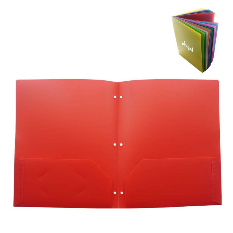 Letter Size Plastic 2-Pocket File Folder - Promo Items, giveaways with ...